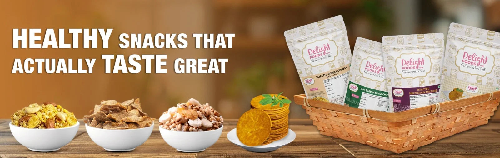 Roasted Indian Snacks Online | Traditional & Healthy – Delight Foods