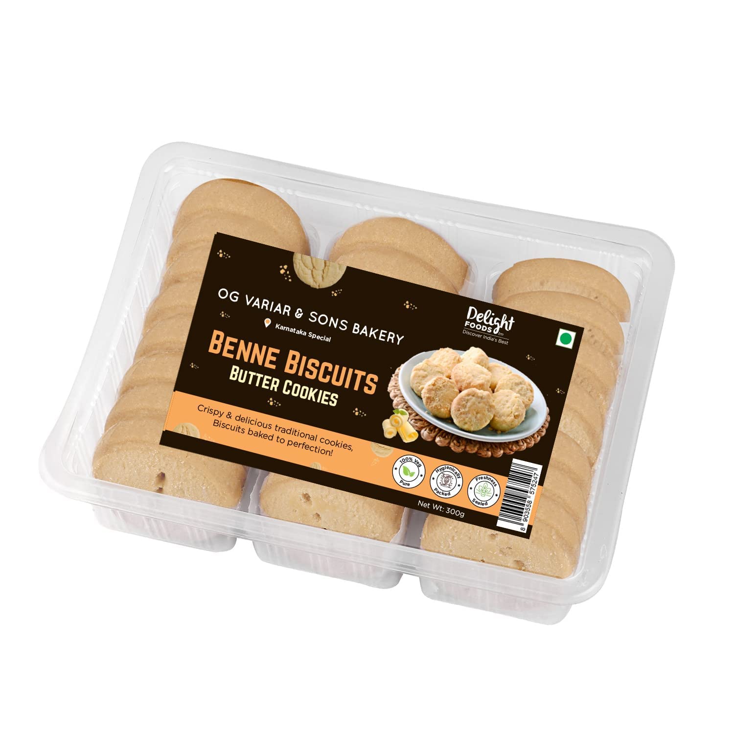 Butter Biscuits 300g – Delight Foods