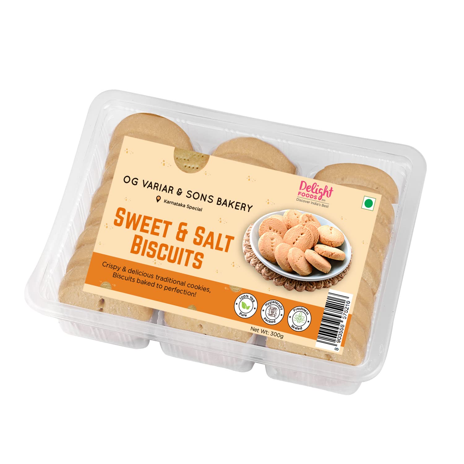 Sweet - Salt Biscuits 300g – Delight Foods