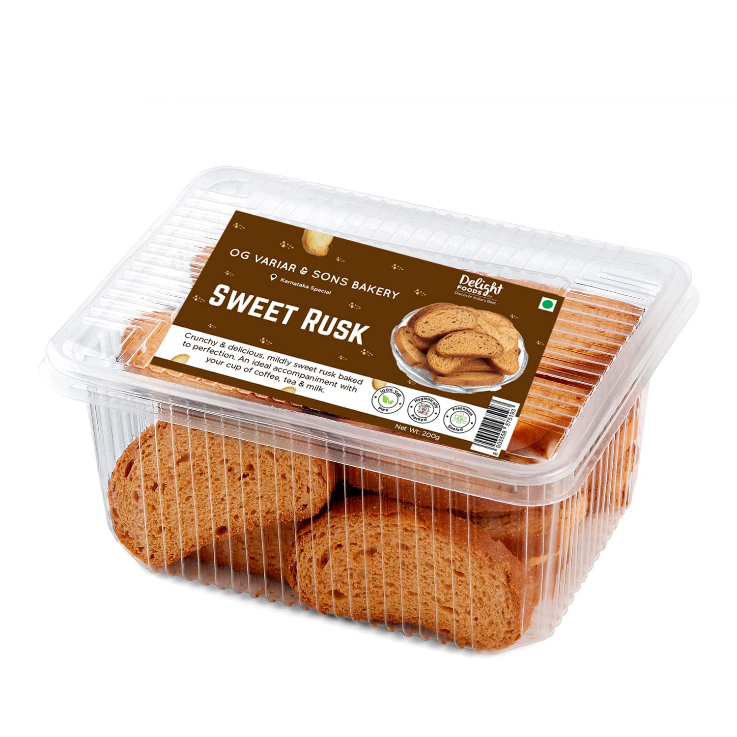 Karnataka Sweet Rusk - 200g – Delight Foods