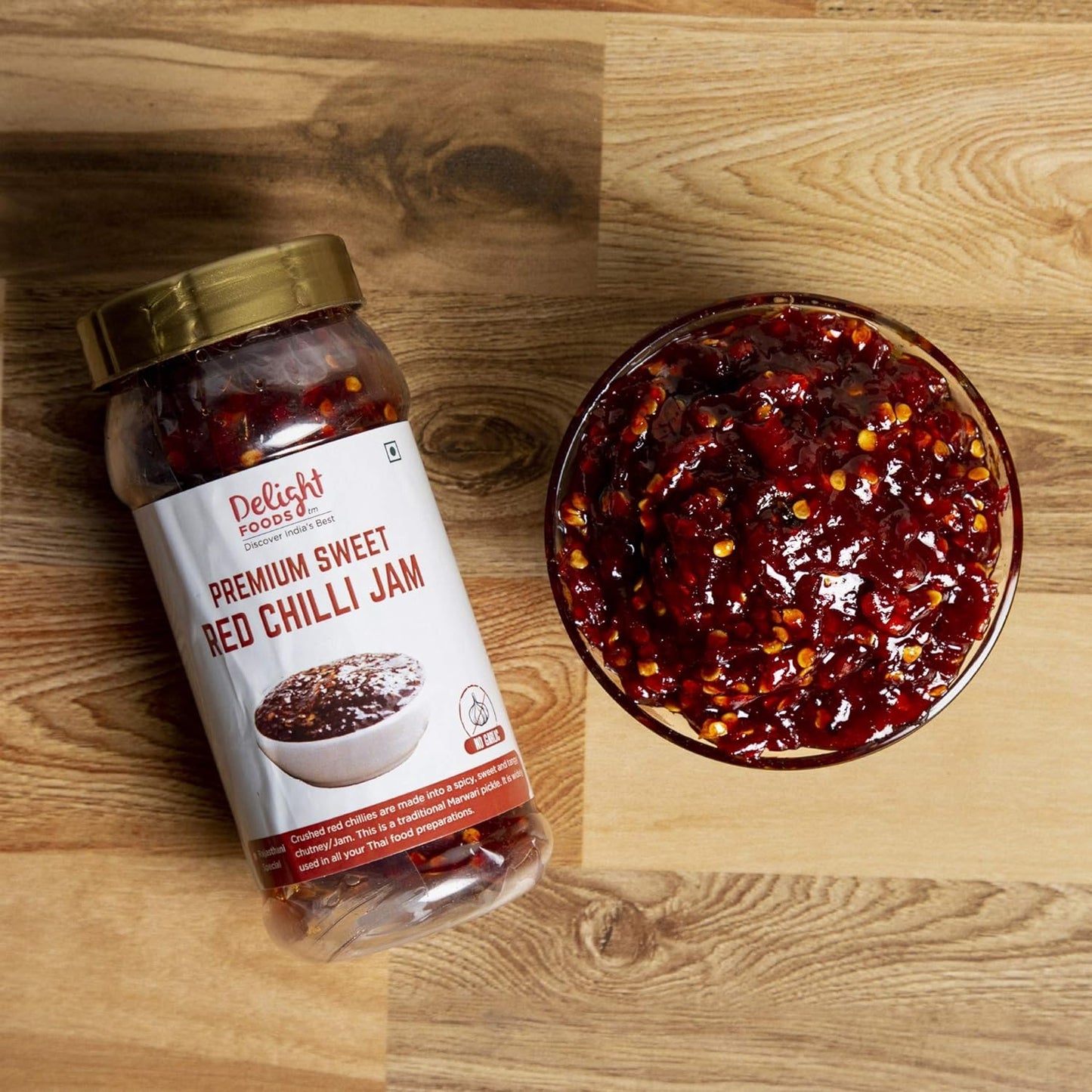 Sweet Red Chilli Jam 300g - Buy Online from DelightFoods – Delight Foods