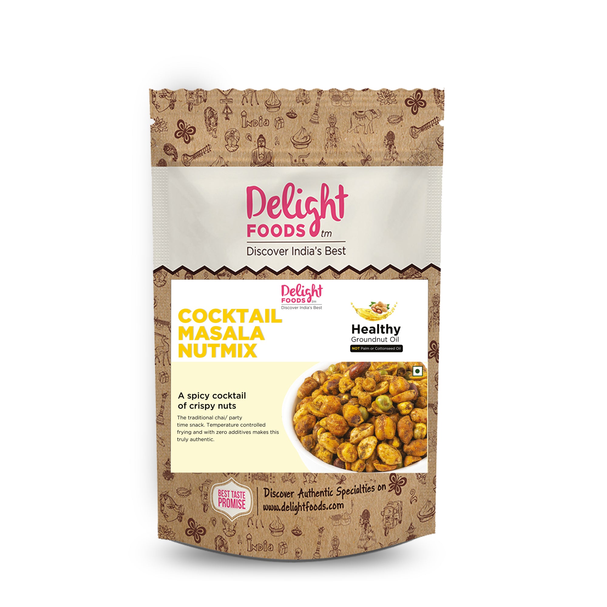 Cocktail Masala Nut Mix 300gm – Buy Online from DelightFoods – Delight ...