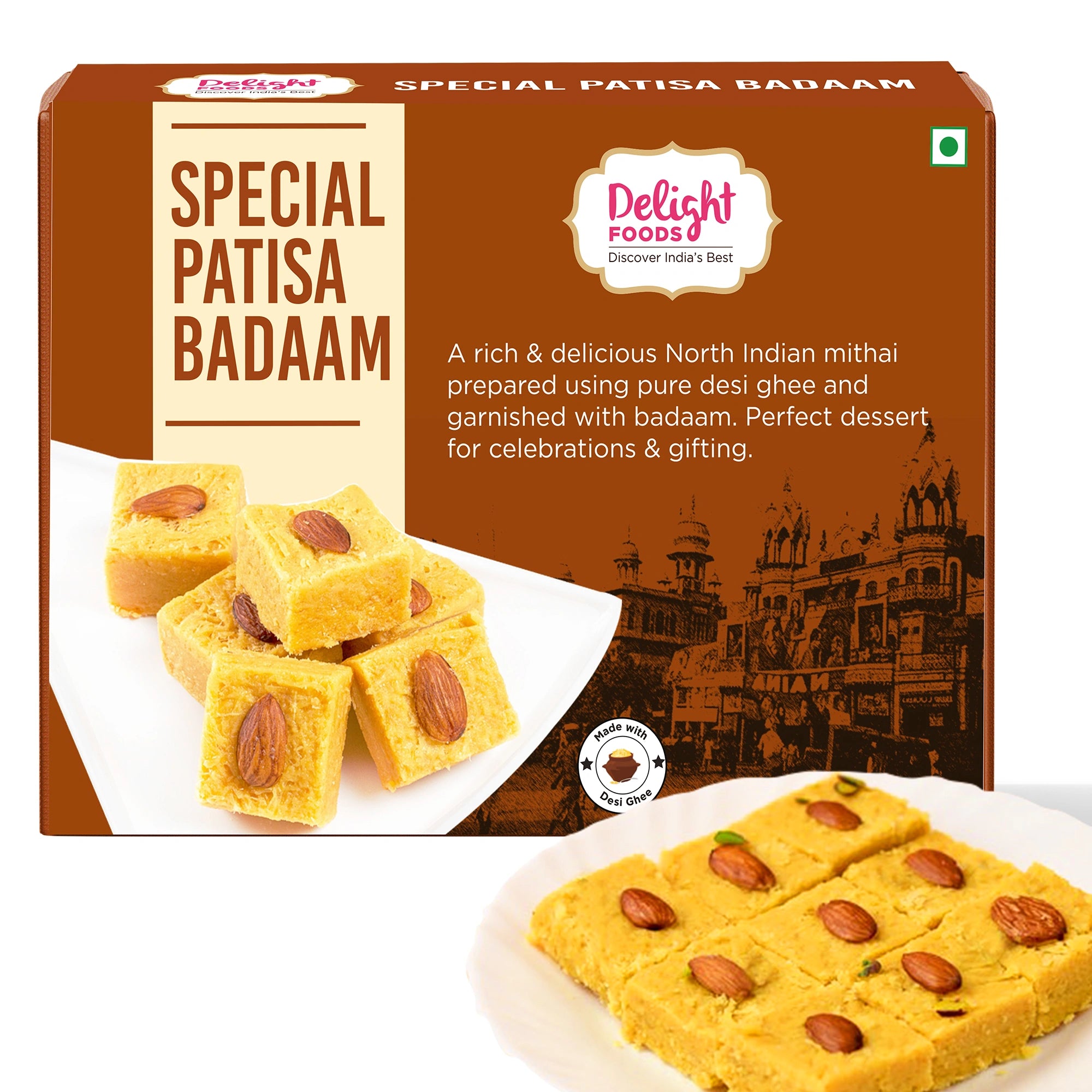 Special Patisa Badam – Buy Online from Delightfoods – Delight Foods